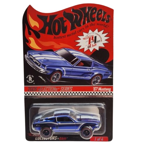 Hot Wheels 2008 Red Line Club '67 Mustang Price Guide
