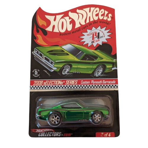 Hot Wheels 2008 Red Line Club Custom Plymouth Barracuda Price Guide