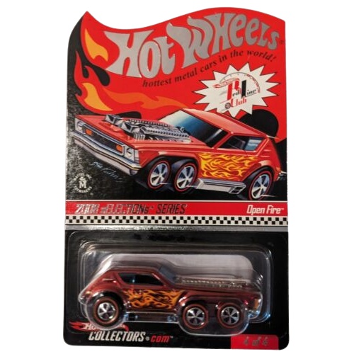 Hot Wheels 2008 Red Line Club Open Fire Price Guide