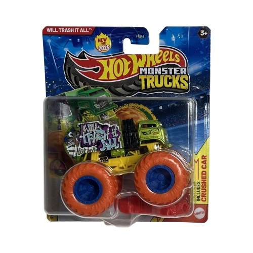 Hot Wheels 2025 Monster Trucks Will Trash It All Price Guide