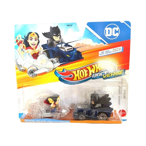 Hot Wheels RacerVerse 2-Packs Wonder Woman (Amazonian Warrior) and ...