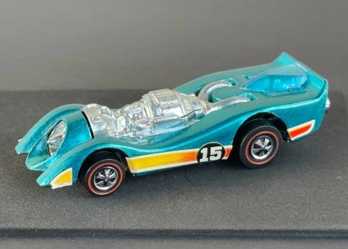 Hot Wheels 1971 Redline Jet Threat (Spectraflame Aqua) Price Guide